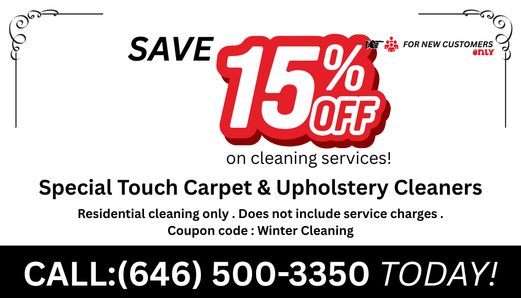 Special Touch carpet and upholstery cleaners
